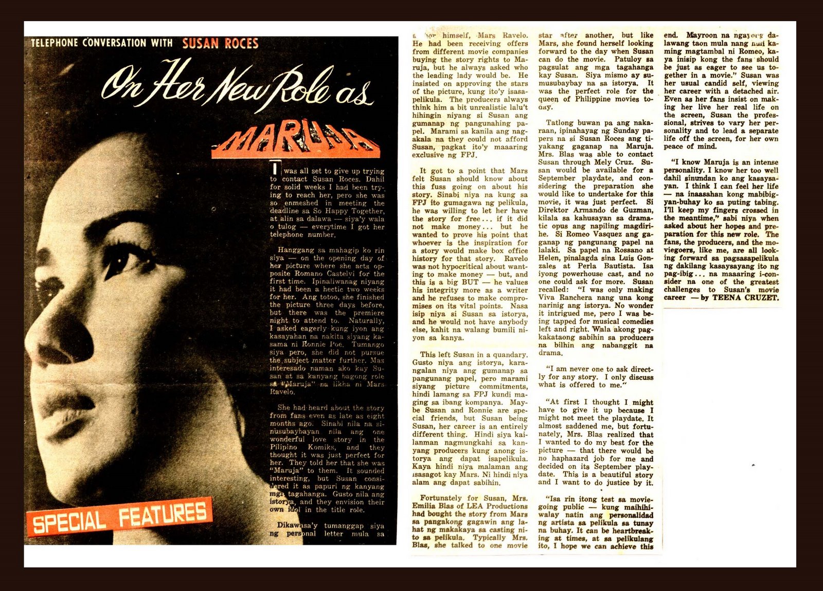 SUSAN ROCES: MARUJA (1967)