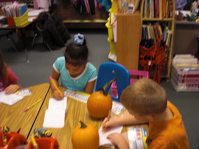 Mrs. Shaffer's 1st Grade Class: Pumpkin Math and Science