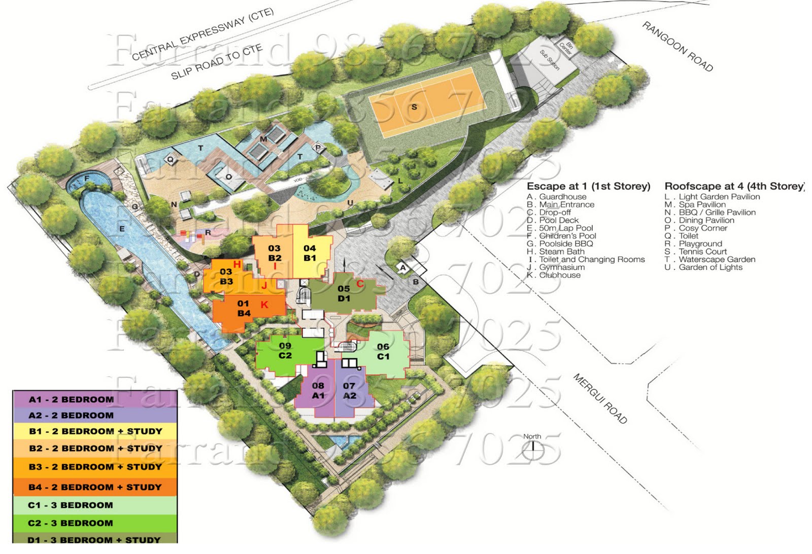 Cityscape @ Farrer Park: Site Plan