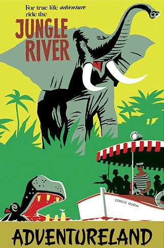 Insights and Sounds: Disneyland Attraction Posters: The Adventureland ...