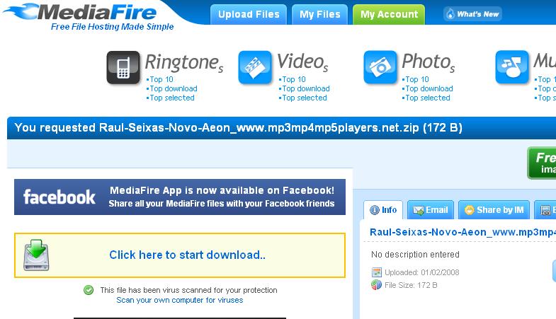 Biomedicina: Baixando no mediafire