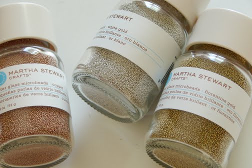 BlueMoon Scrapbooking: Martha Stewart Crafts Microbeads