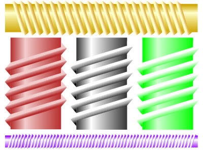 Graphic of TTT: How to draw mechanical threads ...