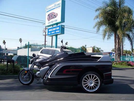 FUN GREEDY: Super Motorcycle for disabled