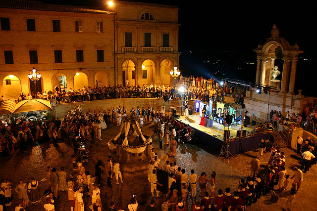 Enchanting Italy: The town of Treia, Macerata