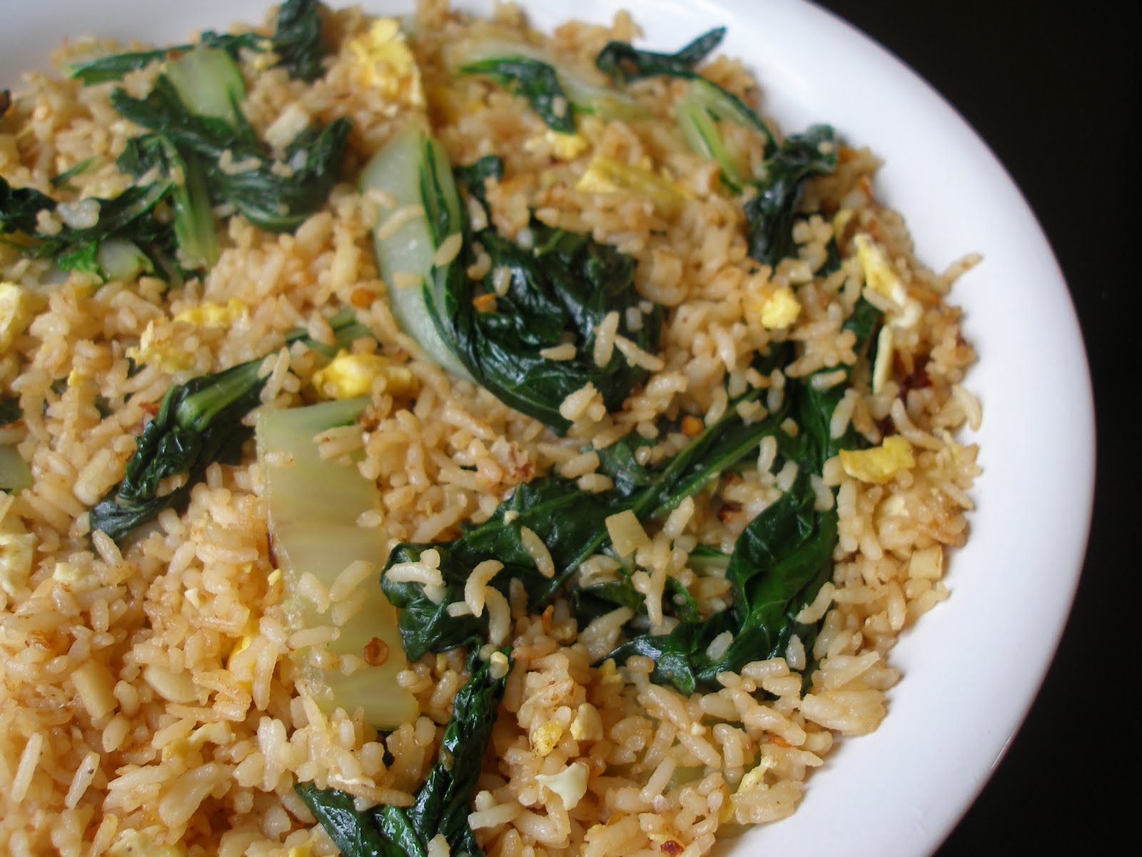 Bok Choy Fried Rice | Kitchen Tantra