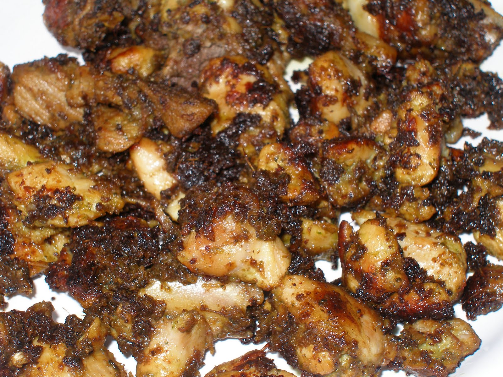 Fried Mint Chicken – End up Eating it Daily:) | Kitchen Tantra