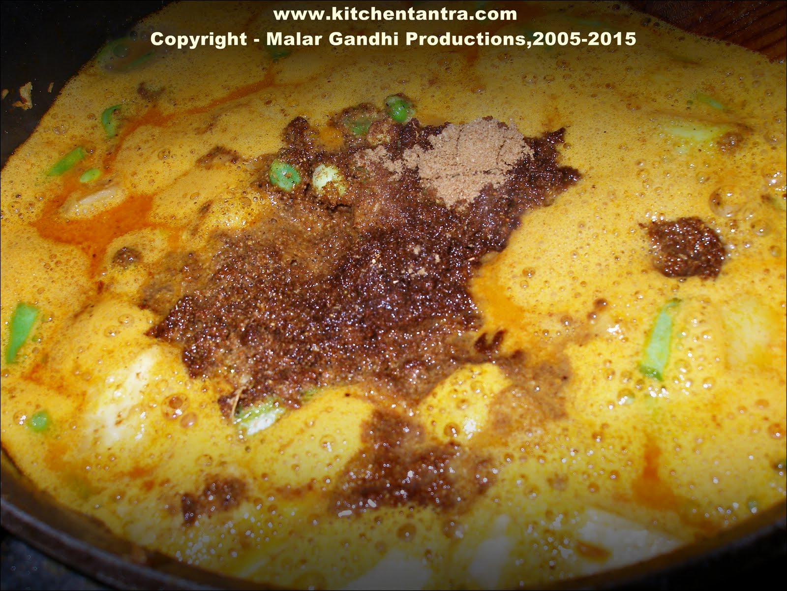 Veg Chettinad Korma / Vegetable Chettinad / Veg Chettinad Curry ...