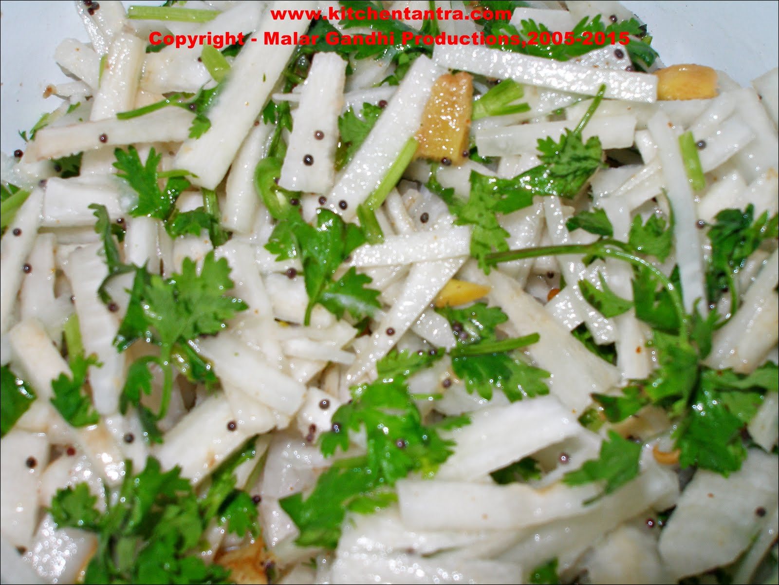 Radish Salad / Mullangi Pachadi – Say Yes to Vegetables! | Kitchen Tantra