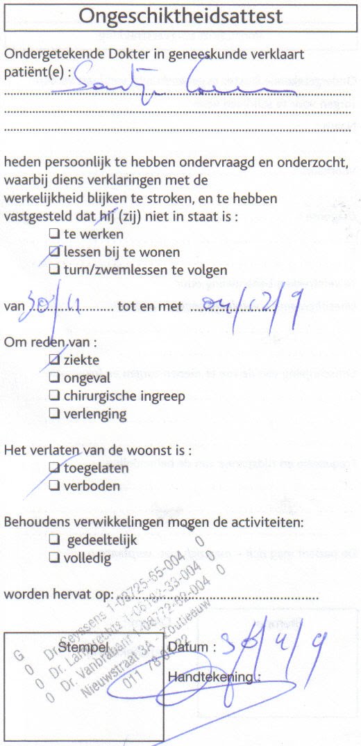 Saartje. MUVO: Sintfeest organisatie (27/11/2009)