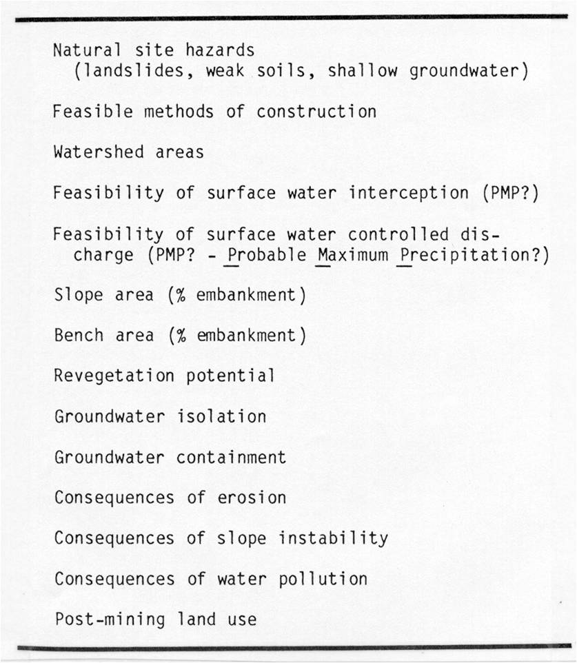 mining engineering: MINE DUMP DESIGN