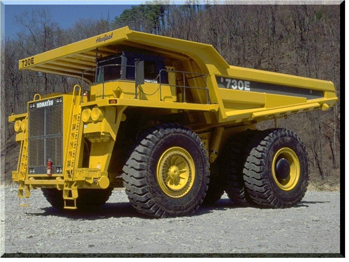 mining engineering: Haulpack 730E
