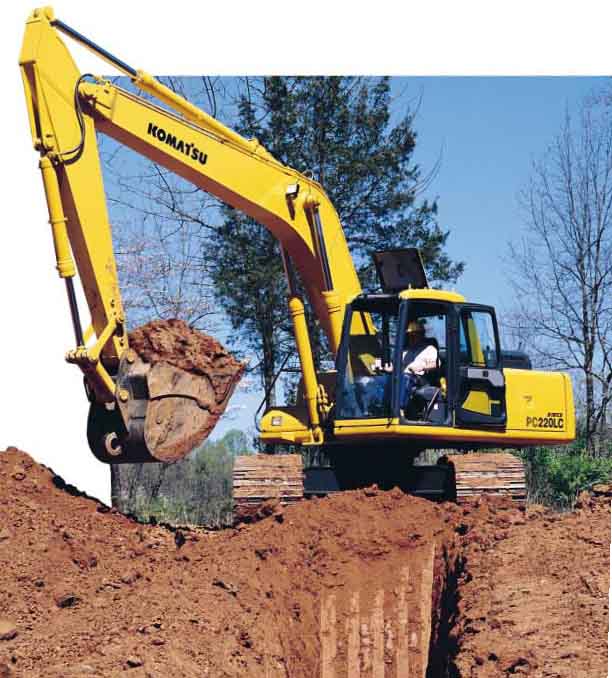 mining engineering: The Komatsu Komtrax System