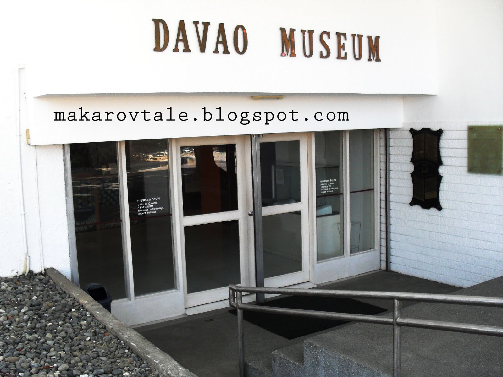 Makarov Tale: Davao Museum of History and Ethnography: reminiscing a ...