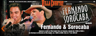 Fernando & Sorocaba "Blog Paga Pau": Villa Country- SP