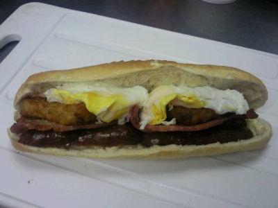 VELOVEGAN: The Irish Breakfast Roll