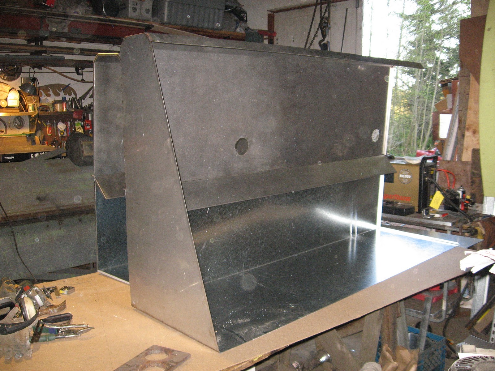 HEAVY METAL WORKS: Commercial Hood System - Useless Bay Coffee