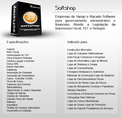 Softcom Tecnologia: NOSSOS PRODUTOS - SOFTSHOP