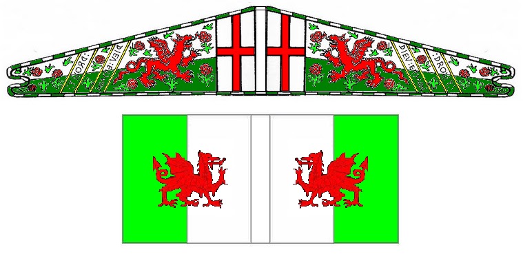 Don't Throw a 1: Henry VIII's Banner and Sir Rhys ap Thomas Flags