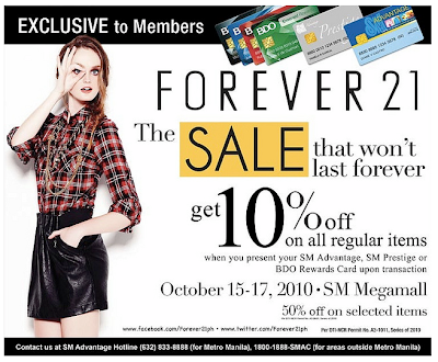 Forever 21 Sale and Robinsons Mall Sale - Between Bites - Bites of Food ...
