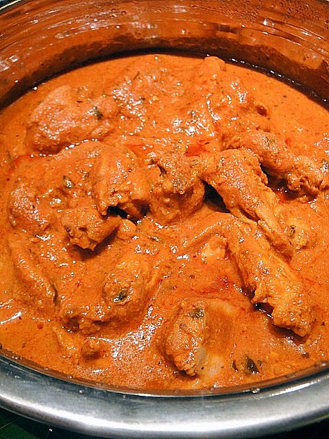 We quite liked the butter chicken, which was as rich and creamy as ...