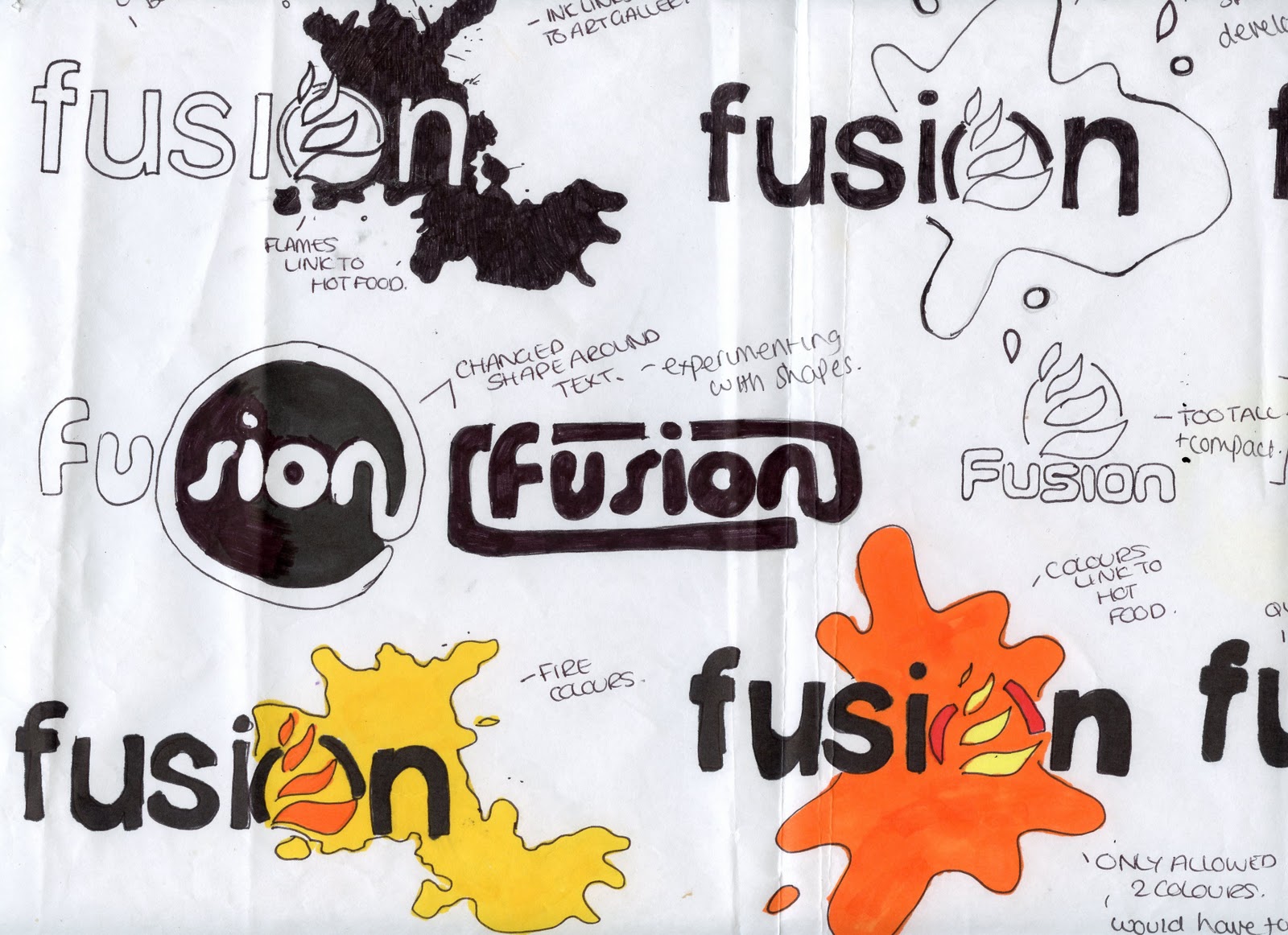 Paige's Blog: Fusion Logo Design