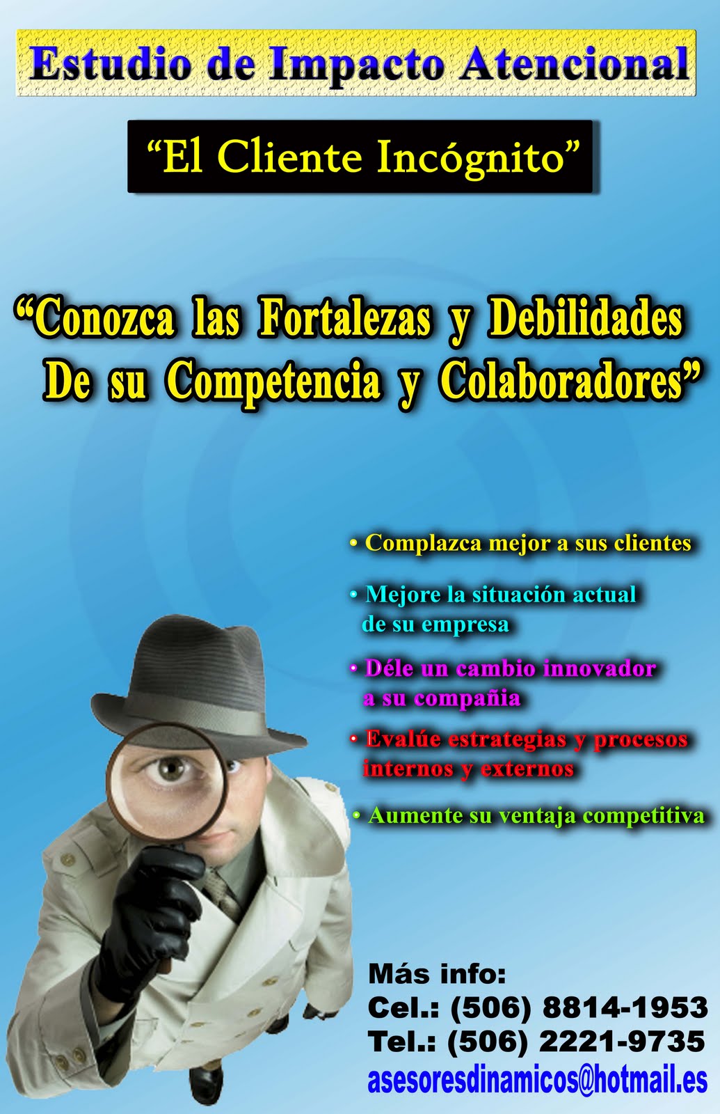Asesores Dinámicos: Estudio de Impacto Atencional - Cliente Incognito
