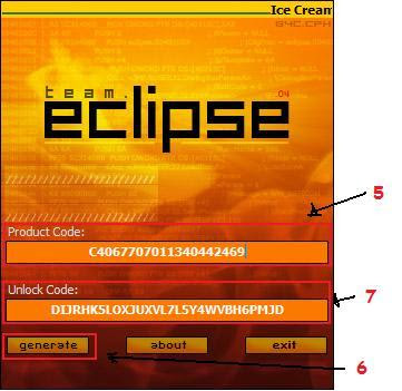 Reflexive activation code generator - asocop