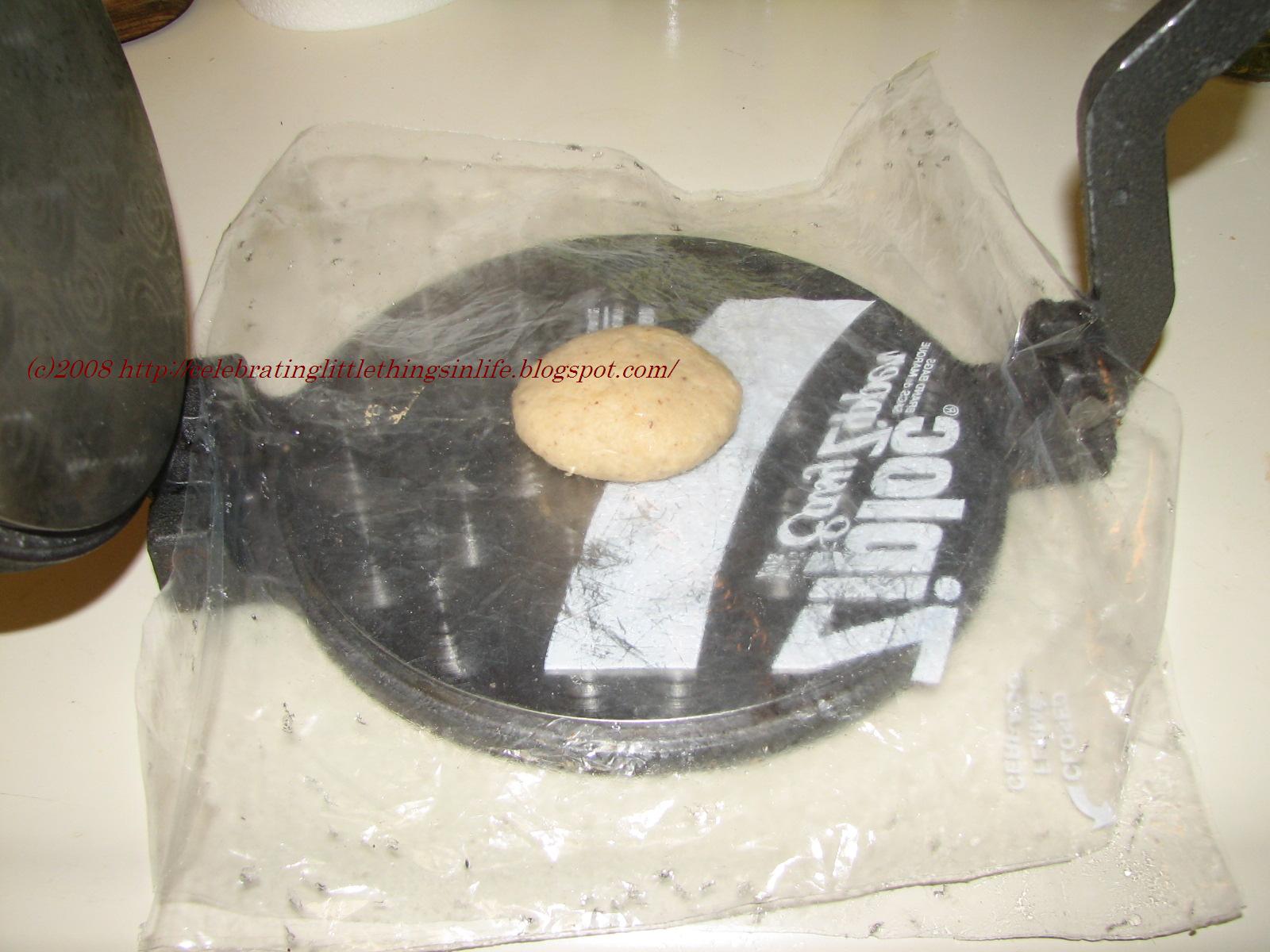 Celebrating Little Things In Life: Making Chappati using Chappati Maker