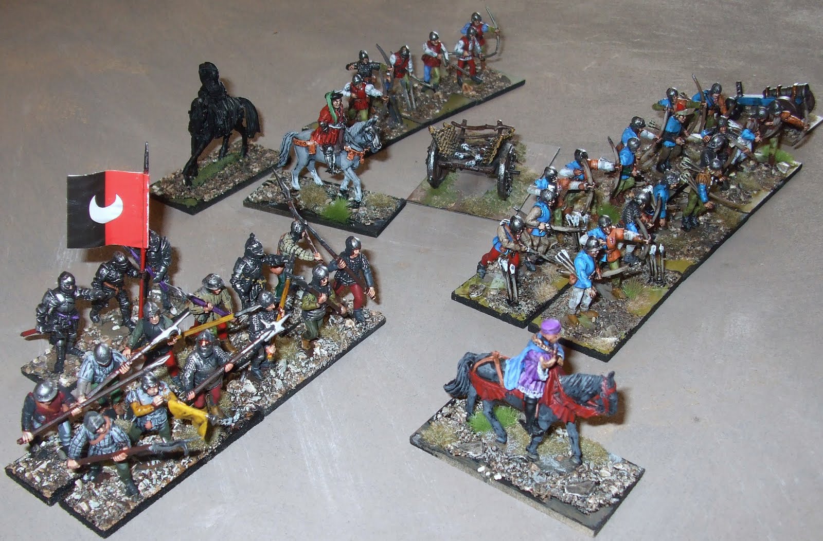 Solo Wargaming: Medievals almost complete