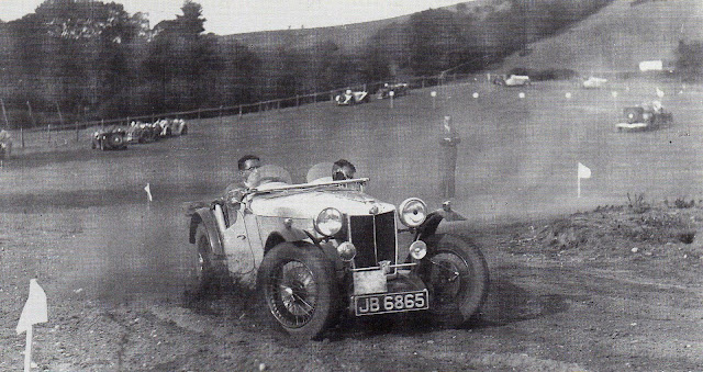 Historic Rally & Classic Race Cars: The Three Musketeers - MG Team