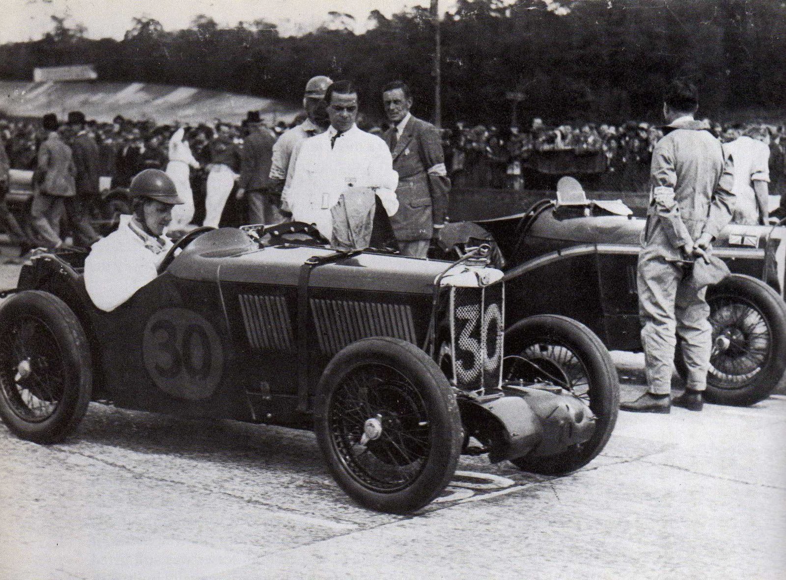 Historic Rally & Classic Race Cars: MG Midget Type J - O "Pequeno Notável"