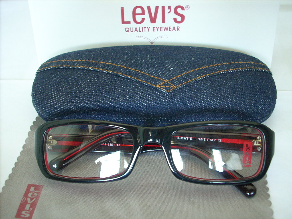 OPTICAL FRAME AND SUNGLASSESS: Levis optical frame