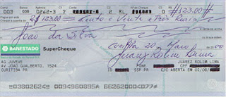 POLICIALDOFUTURO: Orientações para Preenchimento de Cheques