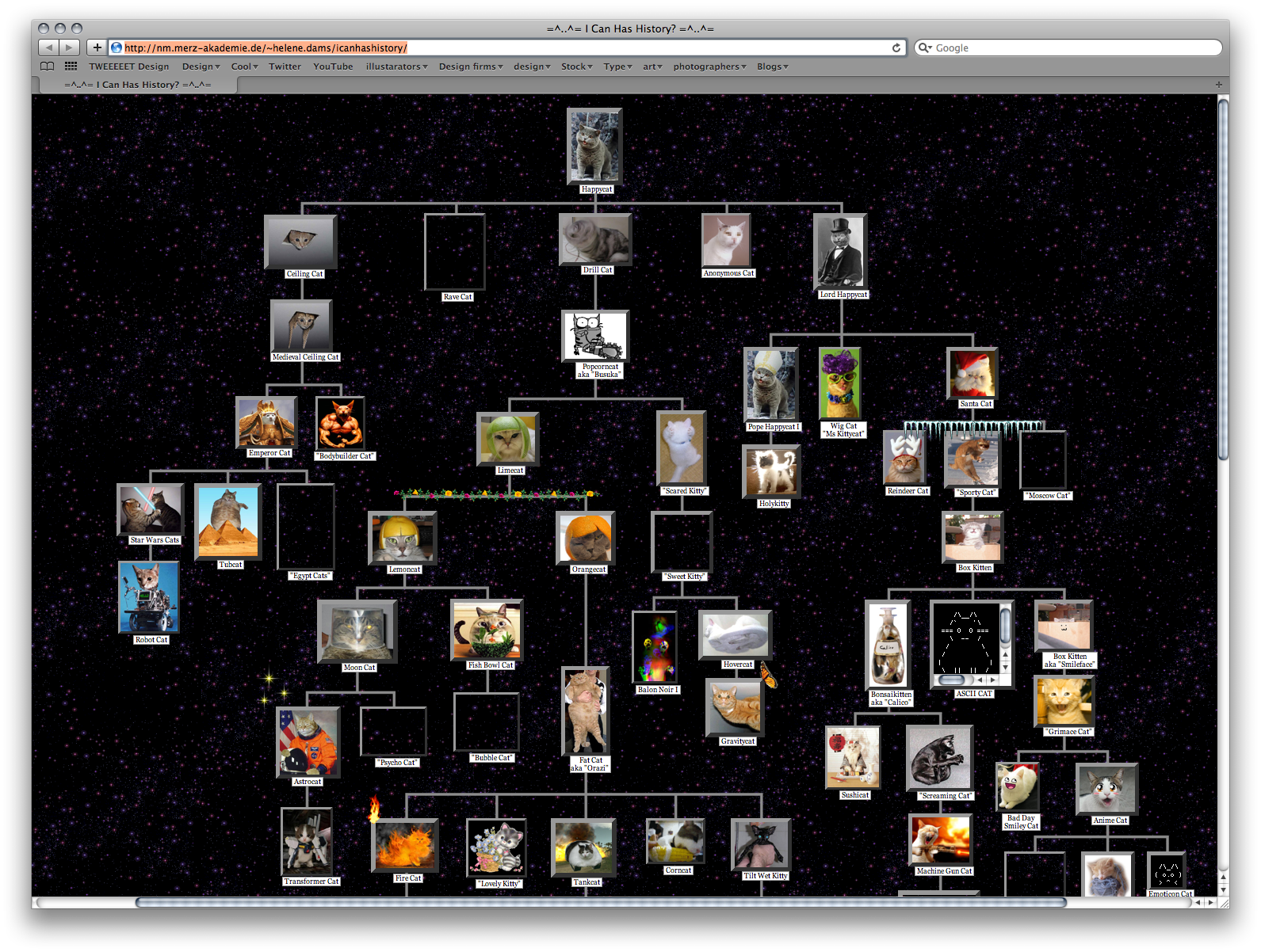 kitten Reach Center: internet Cat family tree