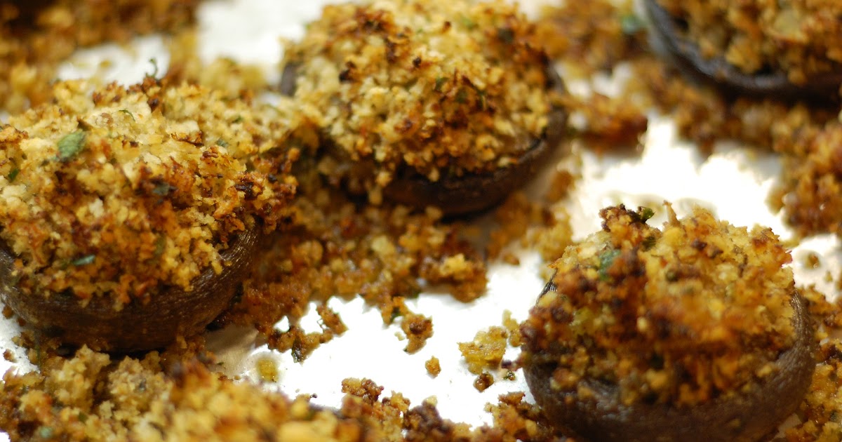 Sicilian Stuffed Mushrooms
