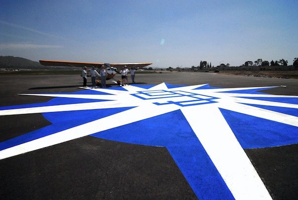 SD chapter blog: Compass Rose painted at KSEE