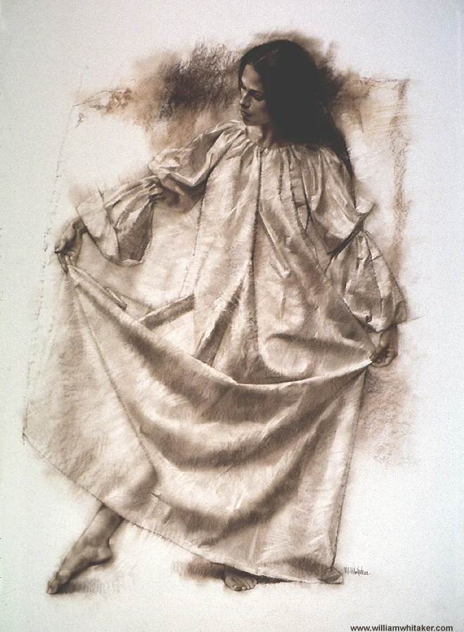 William Whitaker (1943-2018) | Academic / Figurative art | Drawing ...