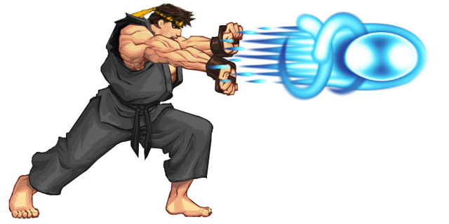 Do contrário: HADOUKEN ! HADOUKEN ! HADOUKEN ! SHORYUKEN