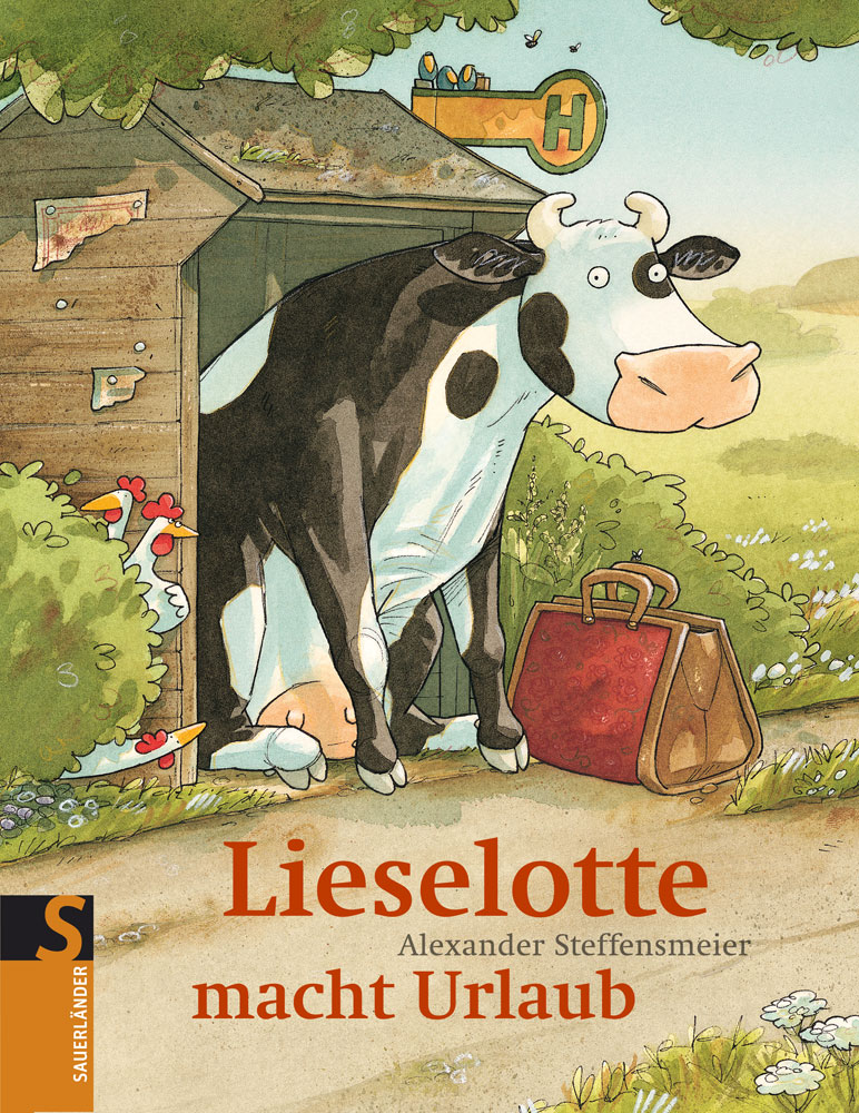 Illustration Alexander Steffensmeier: Lieselotte macht Urlaub