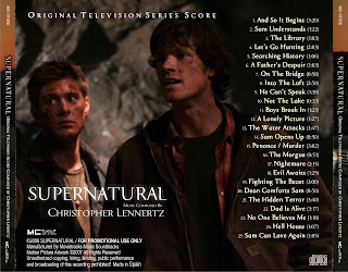Soundtrack List Covers: Supernatural (Christopher Lennertz)