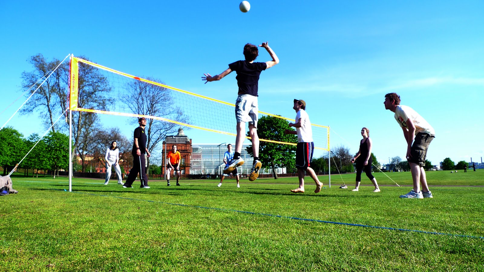 JaNice - the spring baby~~: Sunny Day - Outdoor Volleyball+BBQ