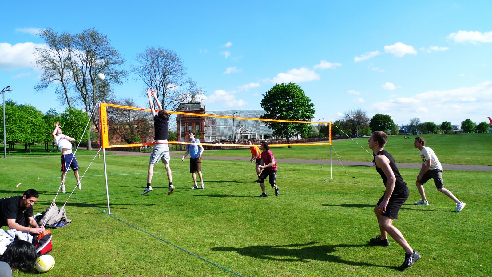 JaNice - the spring baby~~: Sunny Day - Outdoor Volleyball+BBQ