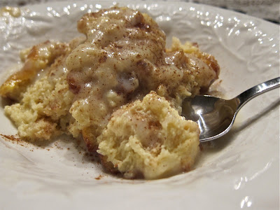 Amish Style Cinnamon Chip Bread Pudding