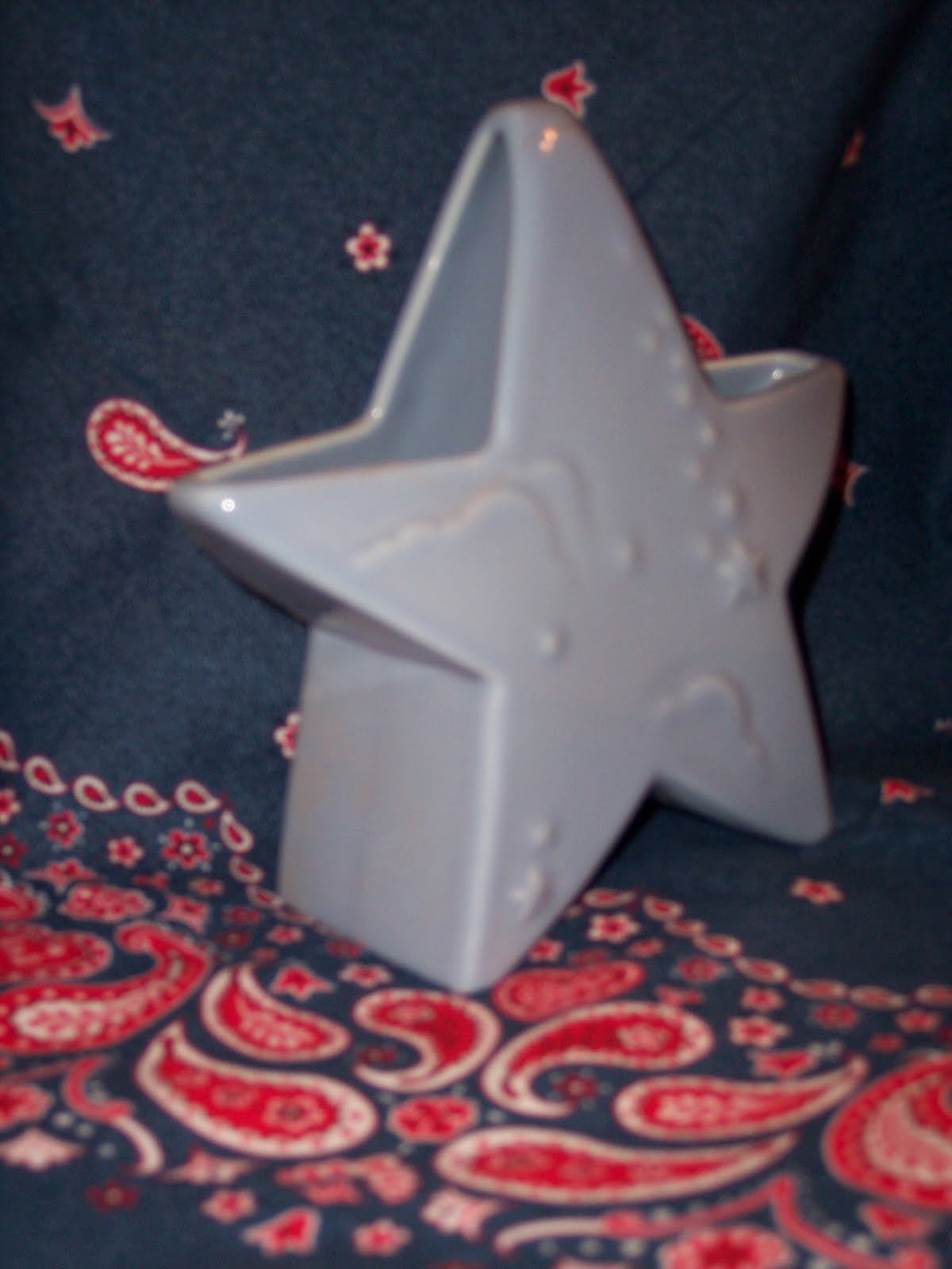 gold country girls: Are the Stars Out Tonight? Abingdon Pottery Stars