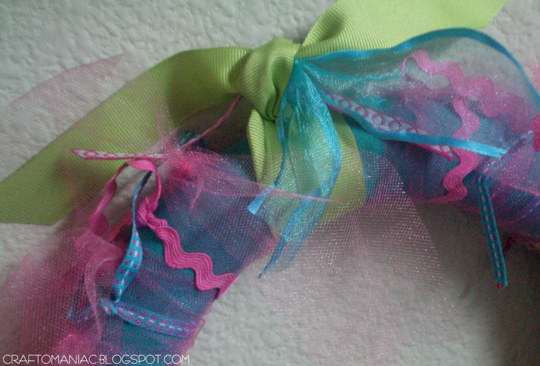 GiRlY Girl tulle and ribbon wreath! - 700 N COTTAGE