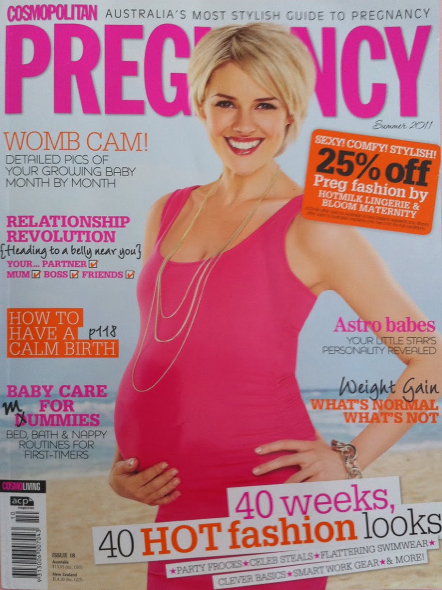 My Sweet Prints: In the Press: Cosmo Pregnancy, Summer 2011