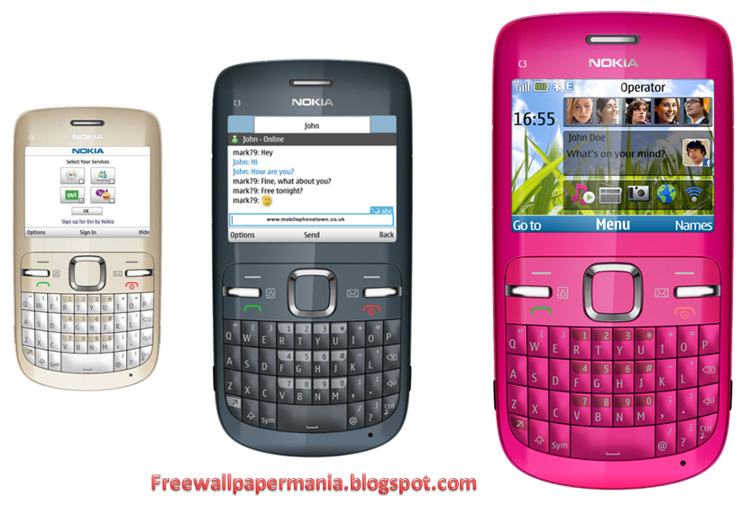 wallpaper--wallpapers: C3 Symbian Nokia Phone S40 Power Device Mobile ...