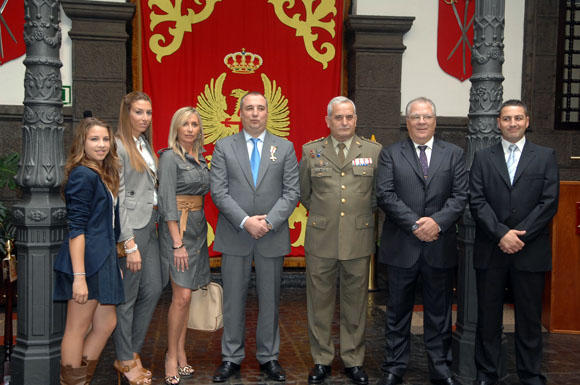 Miguel Ángel Ramírez recibió la Cruz al Mérito Militar