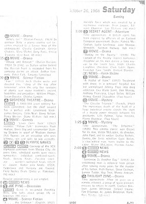 BLOG WILKINS: OCTOBER 26, 1968 TV GUIDE LISTINGS: Click Each Page To ...